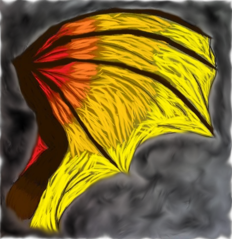 Fire dragon Wing -revised- by RoseBlood-Wolf on DeviantArt