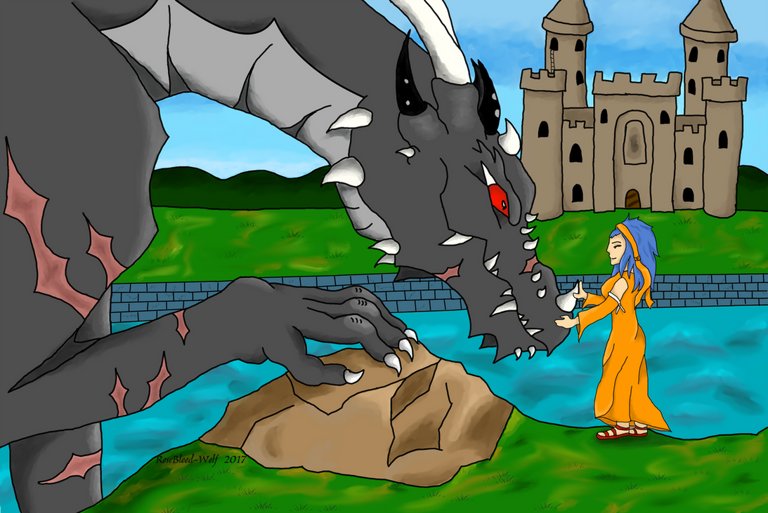 Levy and Her Dragon by RoseBlood-Wolf on DeviantArt