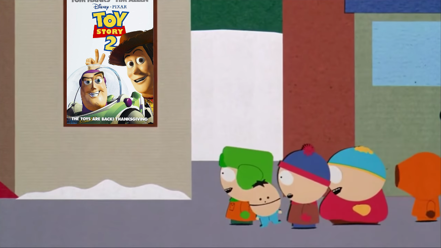 Kyle, Ike, Stan, Eric and Kenny rents Toy Story 2 by DannyKuntze on ...