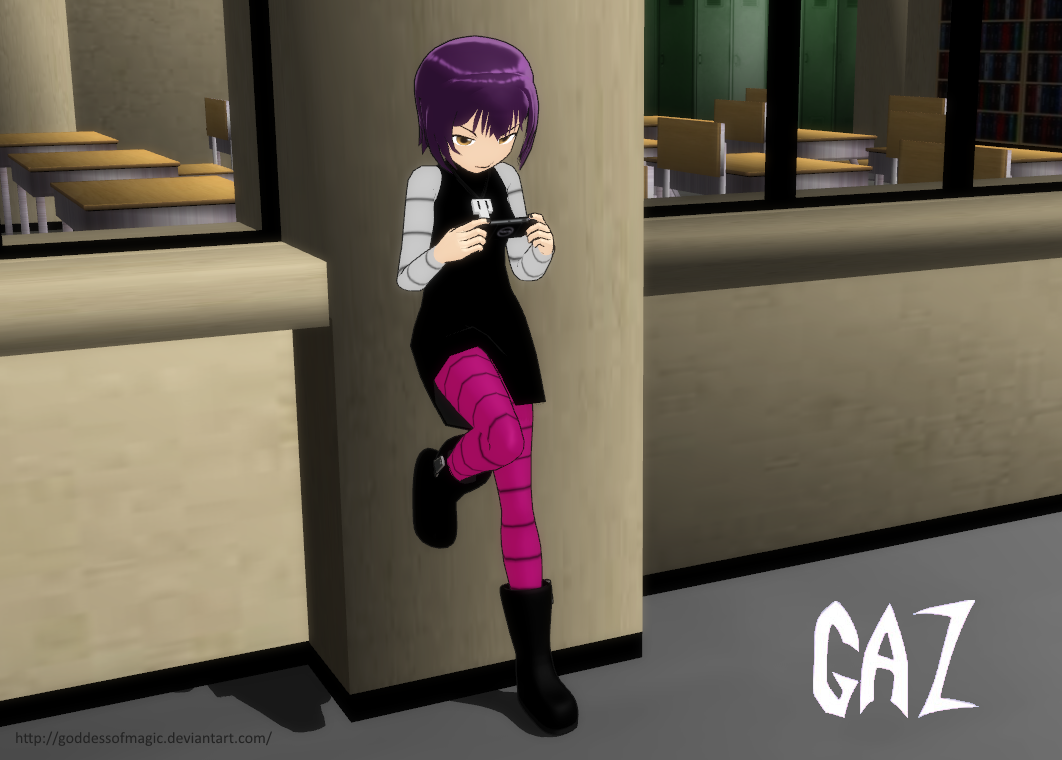 [MMD] IZ Gaz Model DL by goddessofmagic on DeviantArt