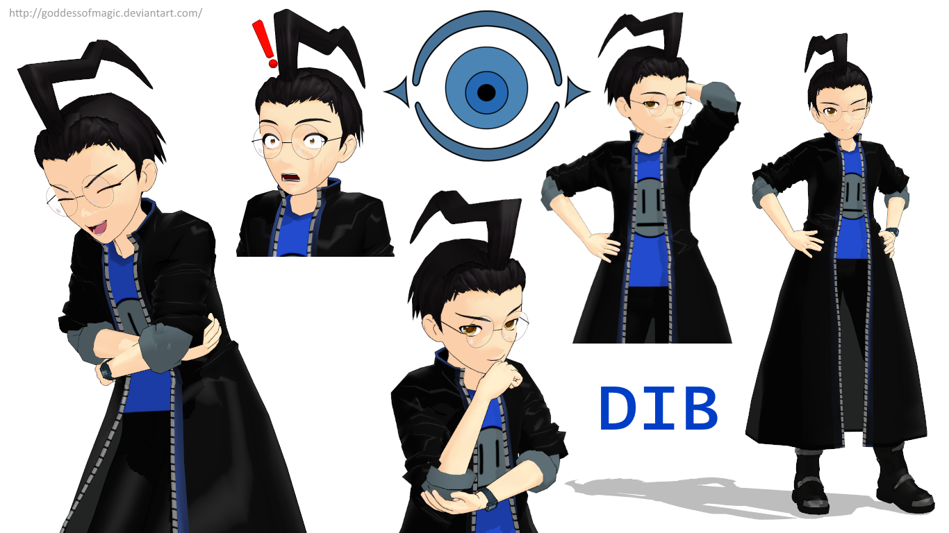 [MMD] Dib model DL by goddessofmagic on DeviantArt