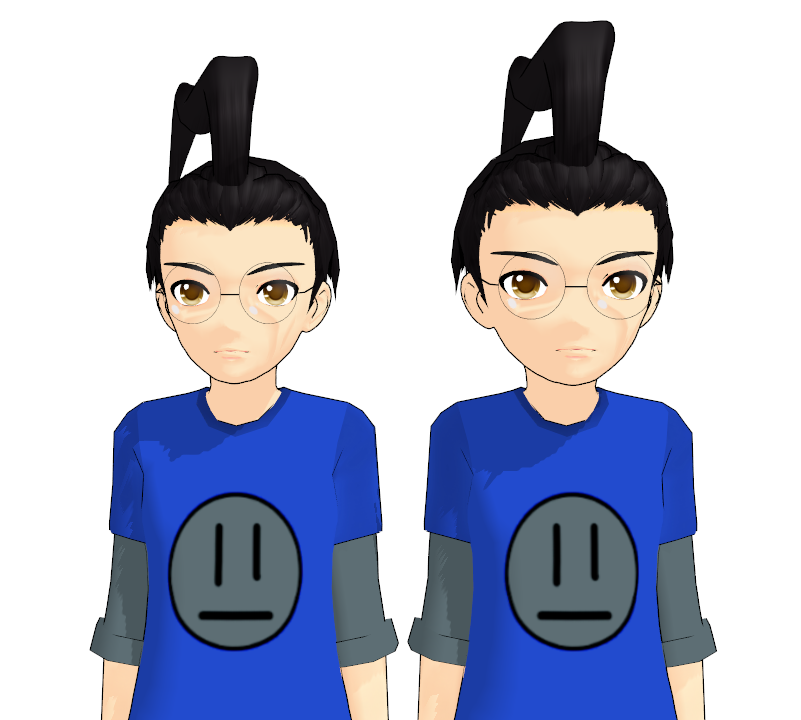 [MMD] Dib Biger Head model DL by goddessofmagic on DeviantArt