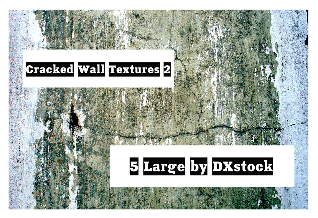 Cracked Wall Textures_2 Pack by DXstock on DeviantArt