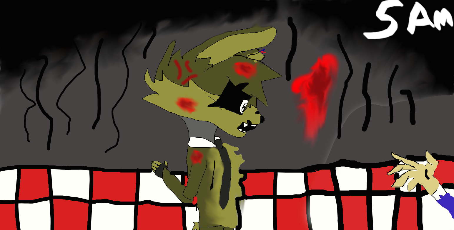 Springtrap Old By Funtimefoxy109 On Deviantart