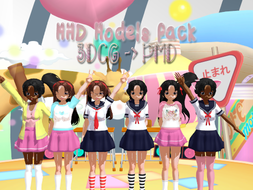 MMD Models Pack by MariNekoLaDeYouTube on DeviantArt