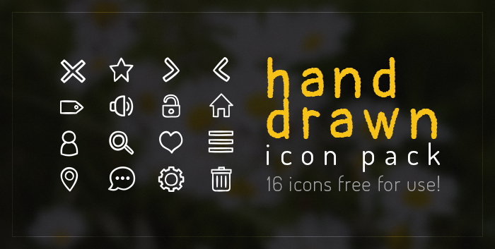 Free Handrawn Icons by julialohmann on DeviantArt