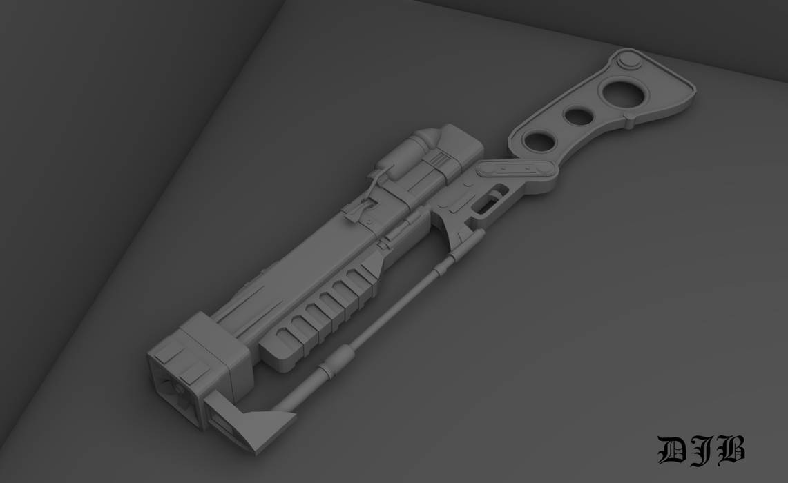Fallout 3 Laser Rifle by DJB-7 on DeviantArt