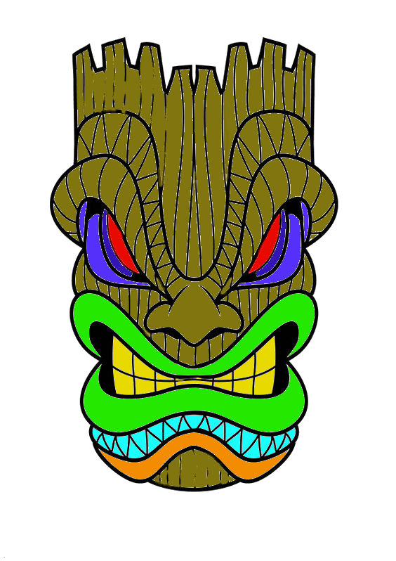 Tiki Mask by spaduzzo on DeviantArt