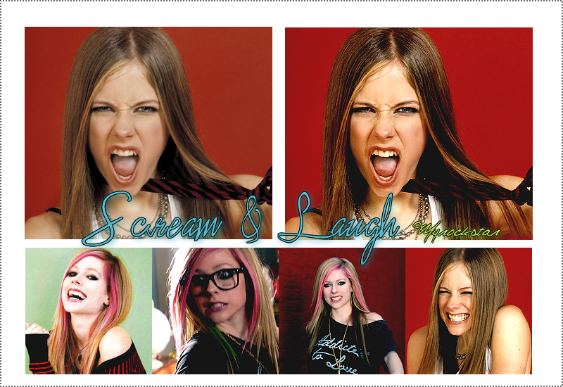 Scream and Laugh action. by MyRockStar on DeviantArt