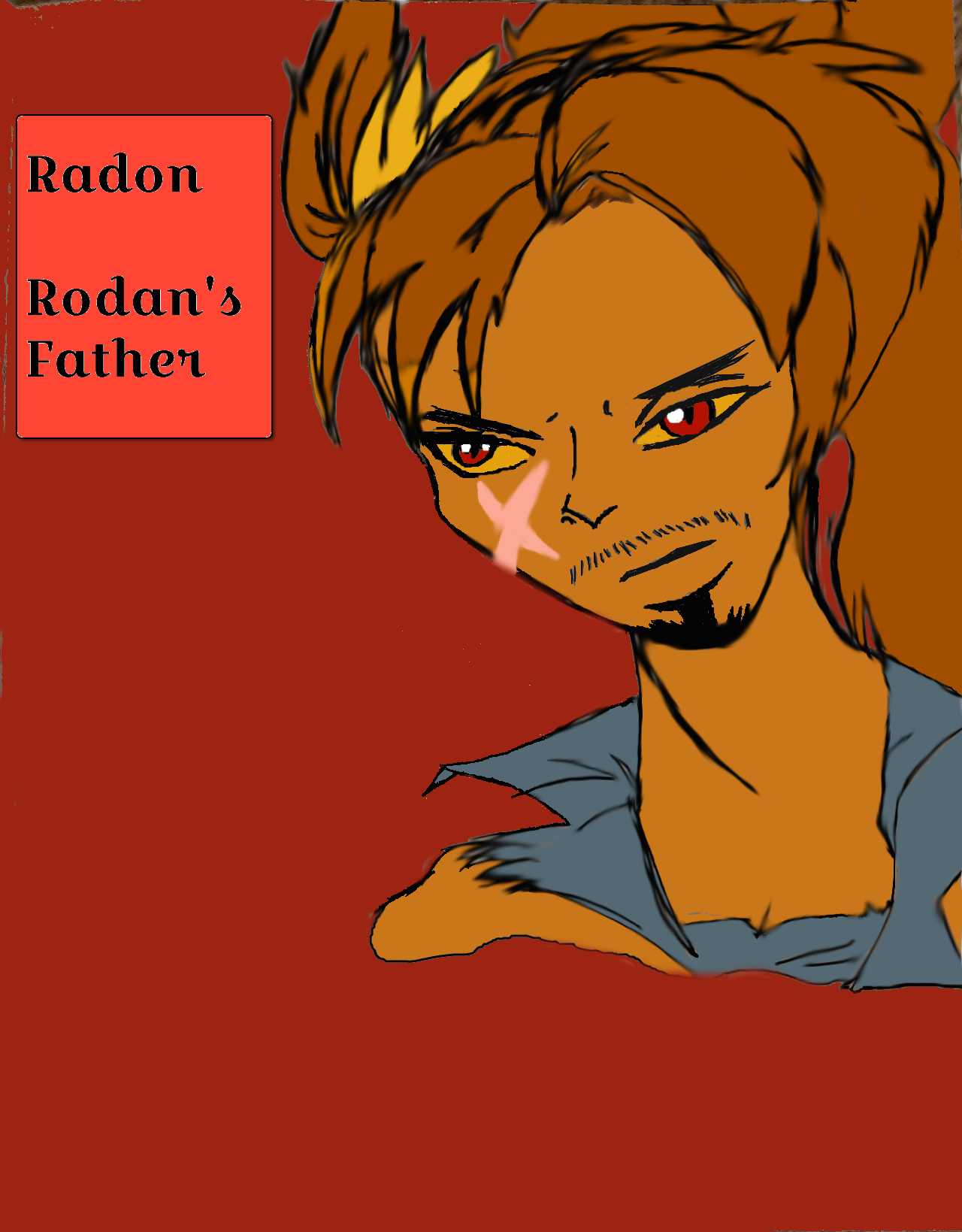 Human! Radon: Rodan's Father by Dreambunny123 on DeviantArt