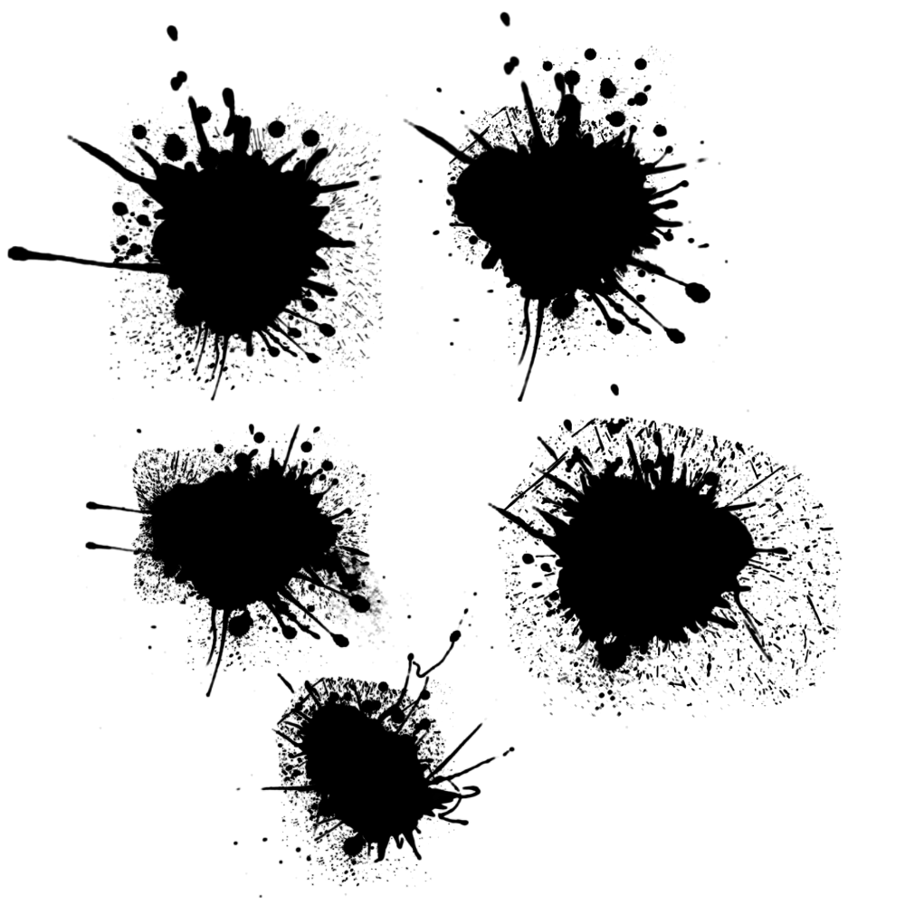 SPLATTER BRUSHES BY SHERENON by sherenon on DeviantArt
