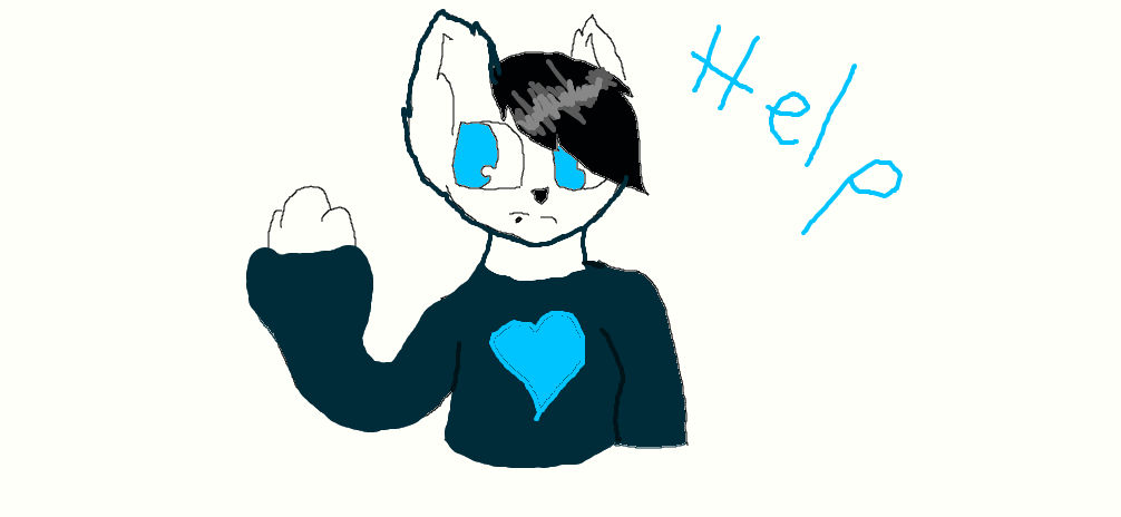 Emo Kitty by RaineePaints on DeviantArt