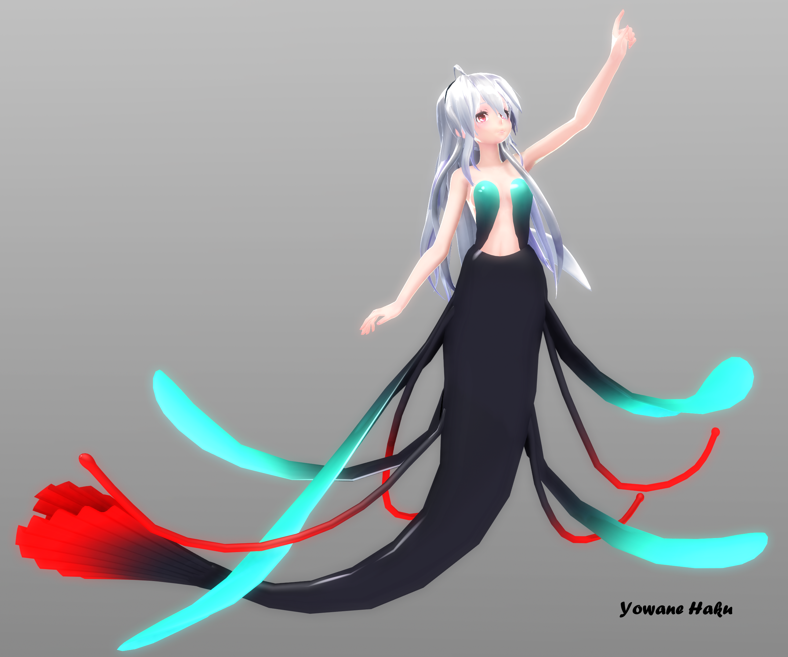 TDA Deep Sea Mermaid Haku [DL] by Mystic-MMD on DeviantArt