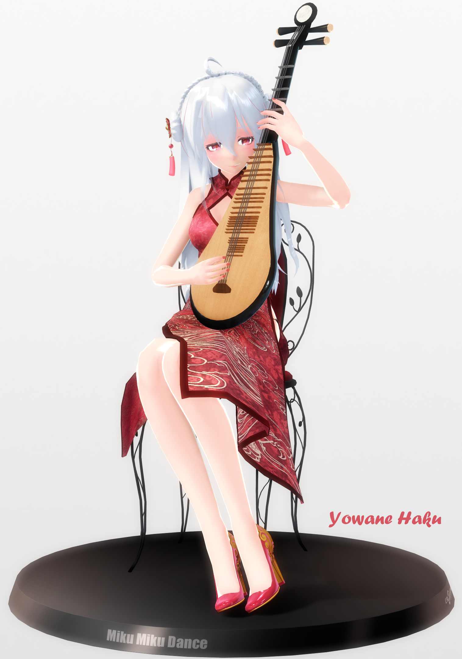 TDA Mandarin Dress Haku [DL] by Mystic-MMD on DeviantArt