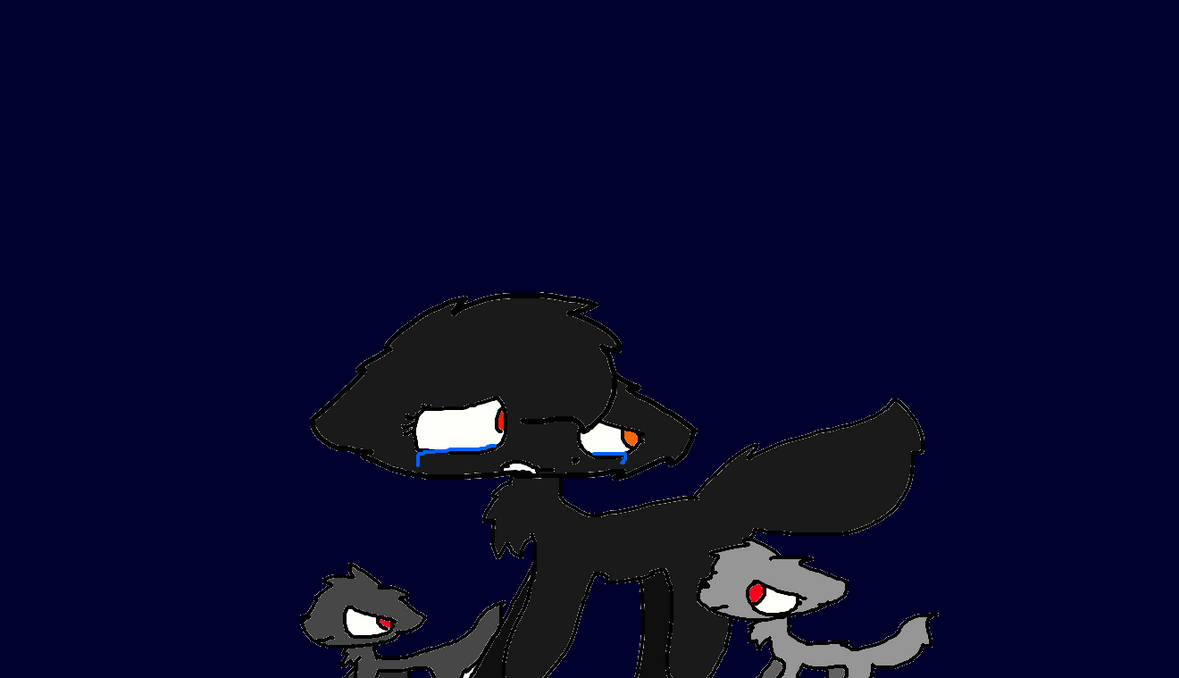Running away from Hunters by Unikittyisback5869 on DeviantArt