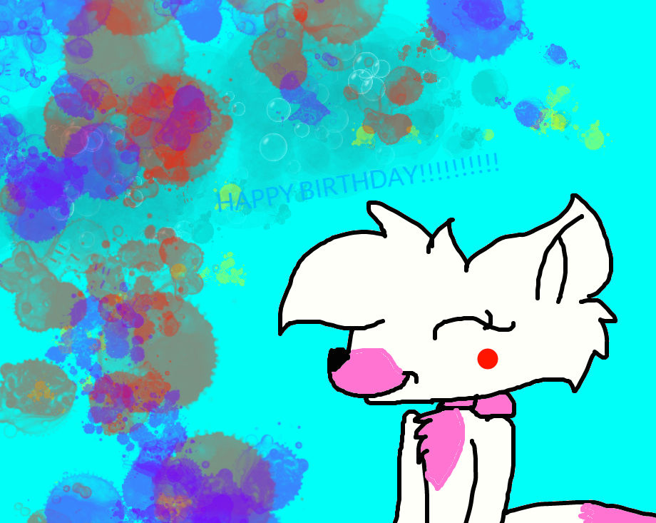A birthday gift for mangle! by Unikittyisback5869 on DeviantArt