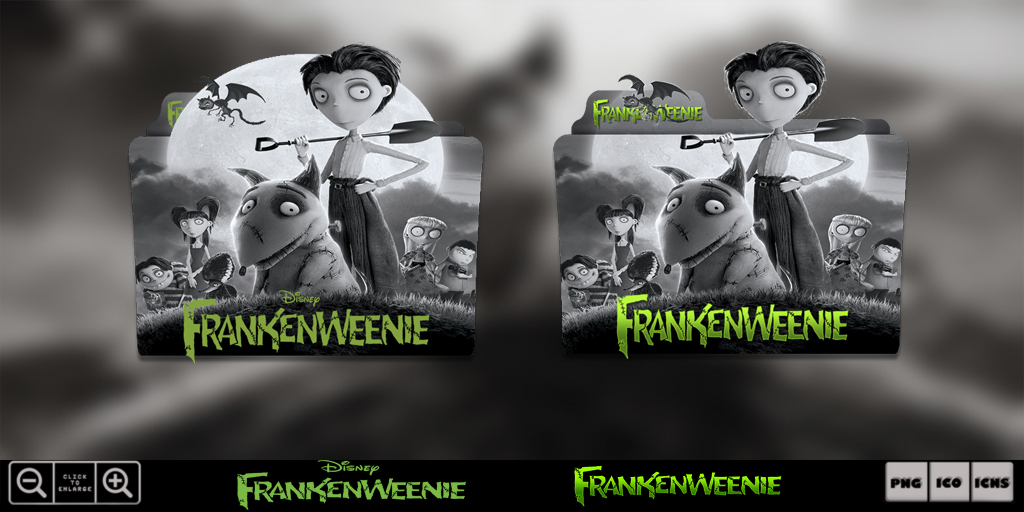 Frankenweenie [2012] Folder Icon by DrakoOH on DeviantArt