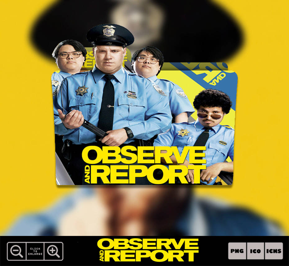 Observe and Report [2009] Folder Icon by DrakoOH on DeviantArt