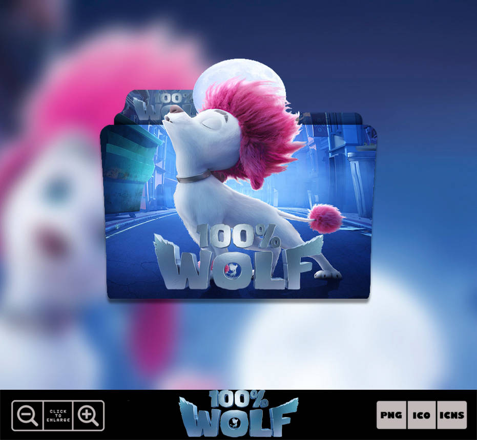 100% Wolf [2020] Folder Icon by DrakoOH on DeviantArt