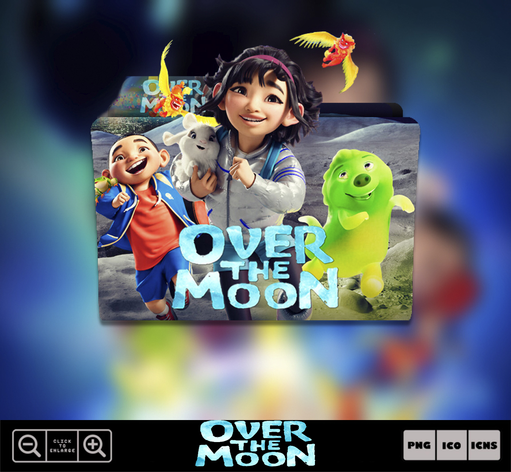 Over the Moon [2020] Folder Icon by DrakoOH on DeviantArt