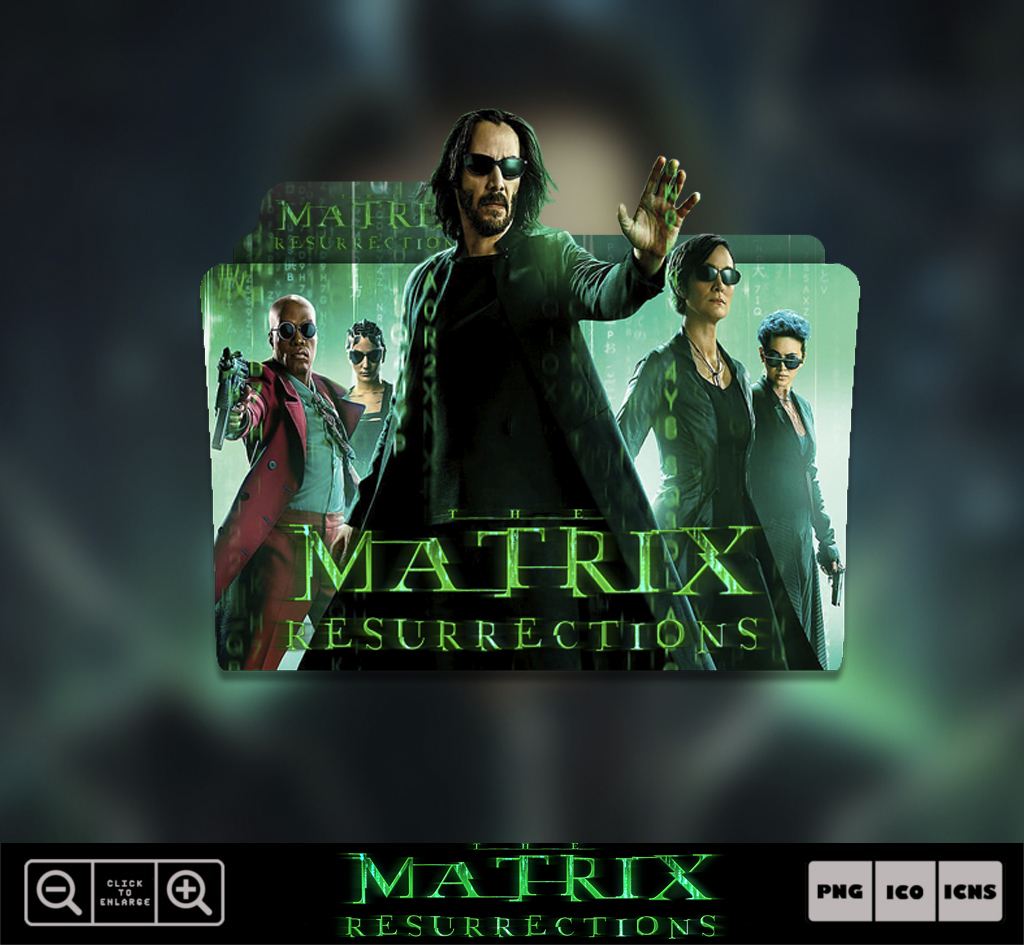 The Matrix Resurrections [2021] Folder Icon by DrakoOH on DeviantArt