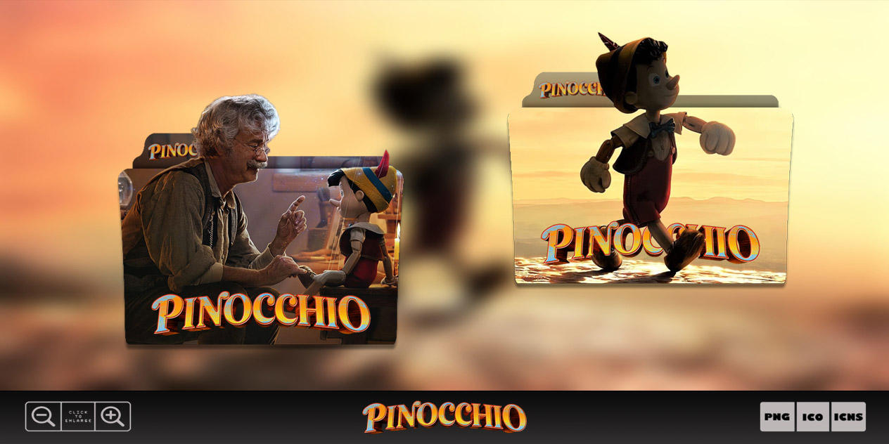 Pinocchio [2022] Folder Icon Pack by DrakoOH on DeviantArt