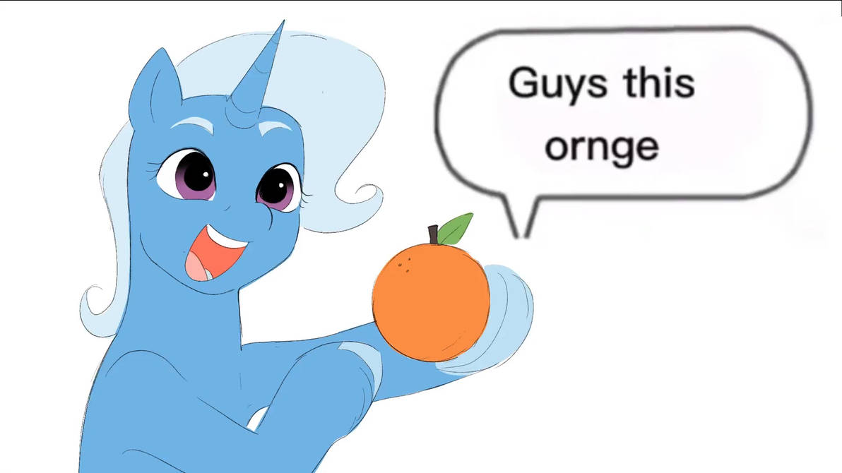 MLP: Guys this ornge by aztrial on DeviantArt