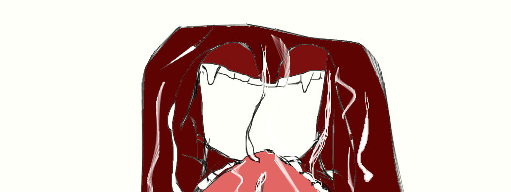 freehand maw shot 2 by MicroNekoGirlPur on DeviantArt