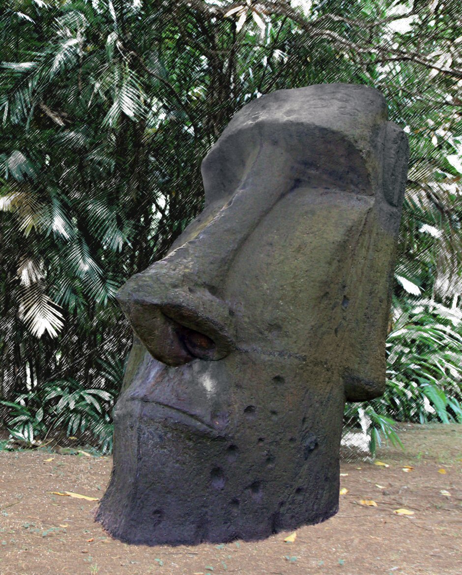 Moai_stone_head_stock by hookywooky on DeviantArt