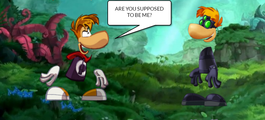 Rayman meets Splinterray by Mikey1105 on DeviantArt