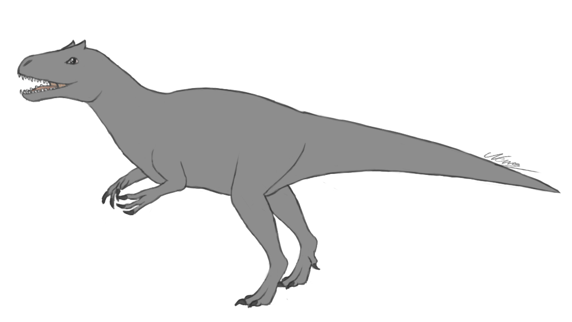 Free Allosaurus Template!!!! by Nemotionless on DeviantArt