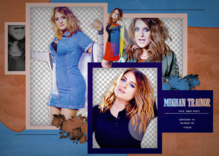 Pack png - Meghan Trainor. by ValentinaDontiWanna on DeviantArt