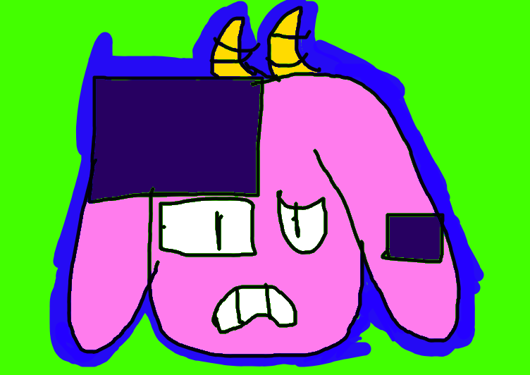 Glitch goat by Bluey2007 on DeviantArt