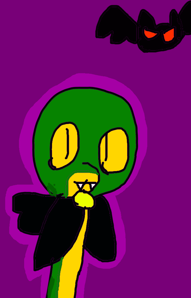 Snake vampire ( Halloween in bluey2007 day14 ) by Bluey2007 on DeviantArt