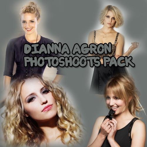 Dianna Agron Photoshoots Pack by JulsGraphic on DeviantArt