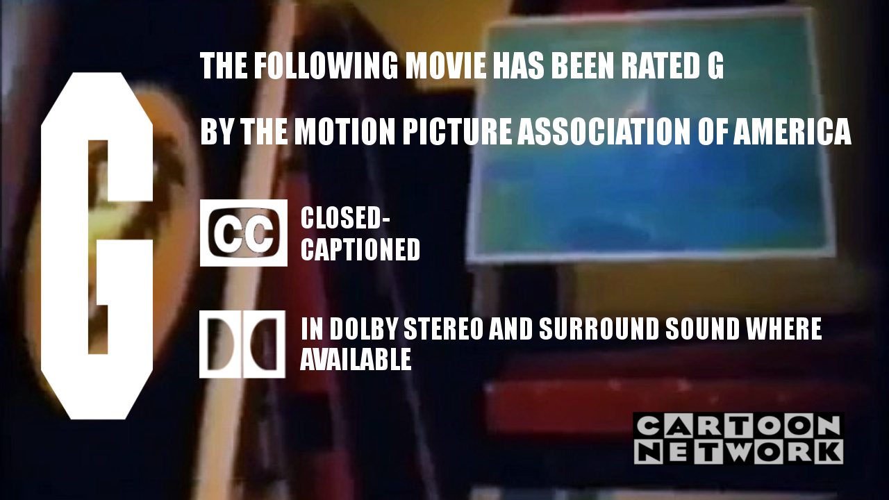 This Motion Picture Has Been Rated G