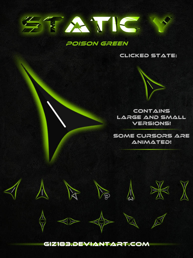 Static Y - Poison Green by giz183 on DeviantArt