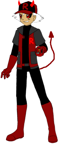 Evil Ash Ketchum (PNG) by jacobstout on DeviantArt