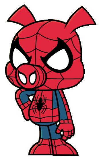 Marvel Battleworld Spider-Ham (PNG) by jacobstout on DeviantArt