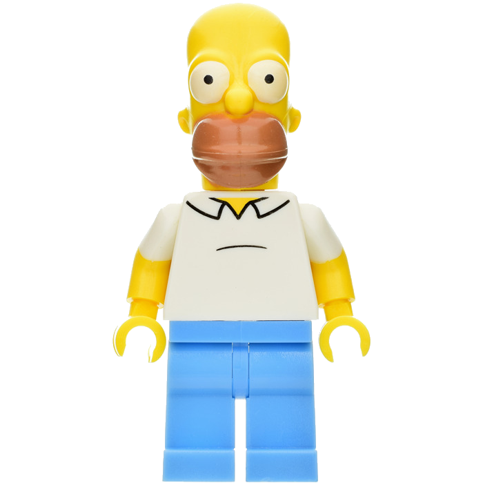 Lego Homer (PNG) by jacobstout on DeviantArt