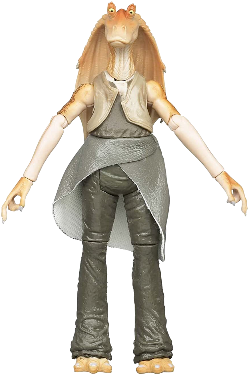 Jar Jar Binks Figure (PNG) by jacobstout on DeviantArt