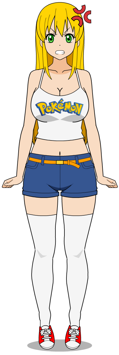 Jane Jansen (Angry) (PNG) by jacobstout on DeviantArt