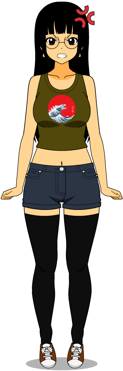 Kimberly Watanabe (Angry) (PNG) by jacobstout on DeviantArt