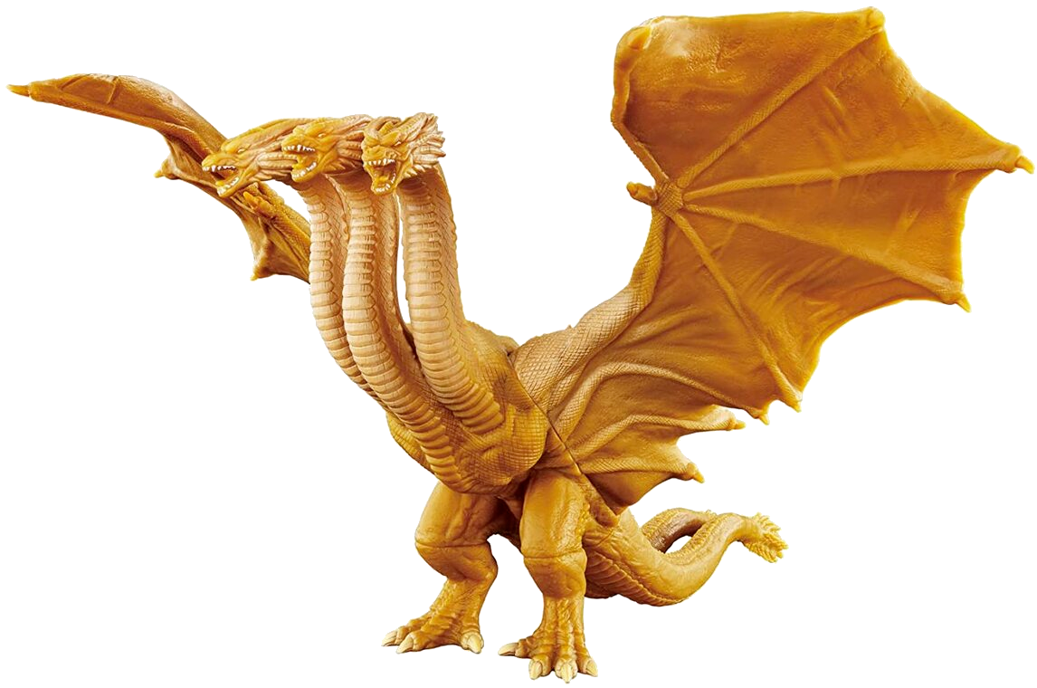 King Ghidorah Figure (PNG) by jacobstout on DeviantArt