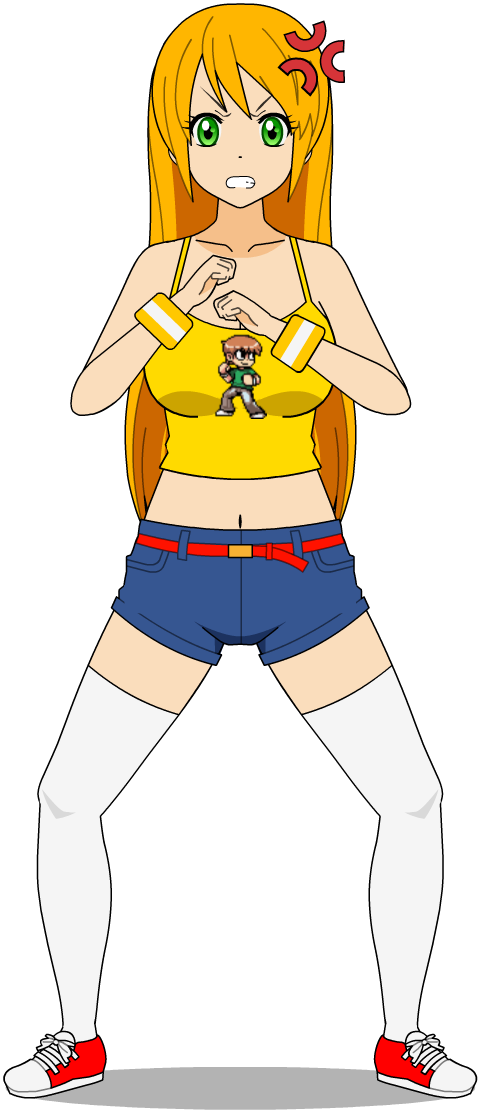 Sarah Pilgrim (Angry) (PNG) by jacobstout on DeviantArt