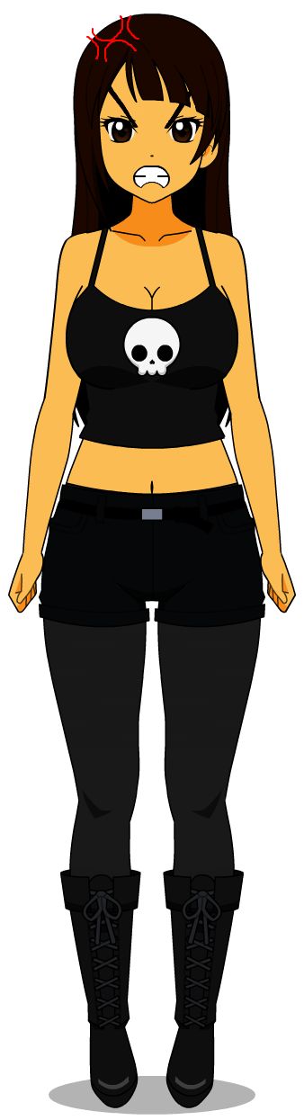 Barbara Buathong (Angry) (PNG) by jacobstout on DeviantArt
