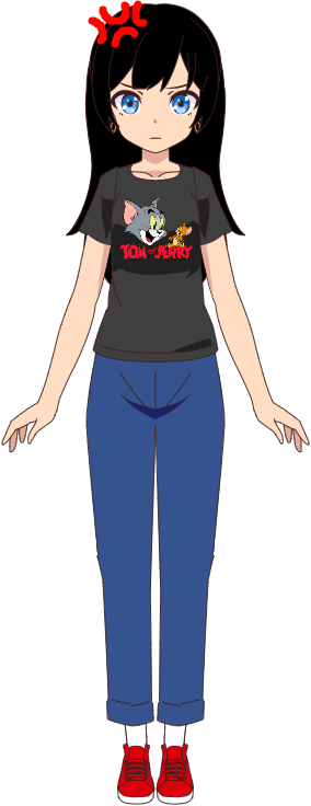 Christina Andrews (Angry) (PNG) by jacobstout on DeviantArt