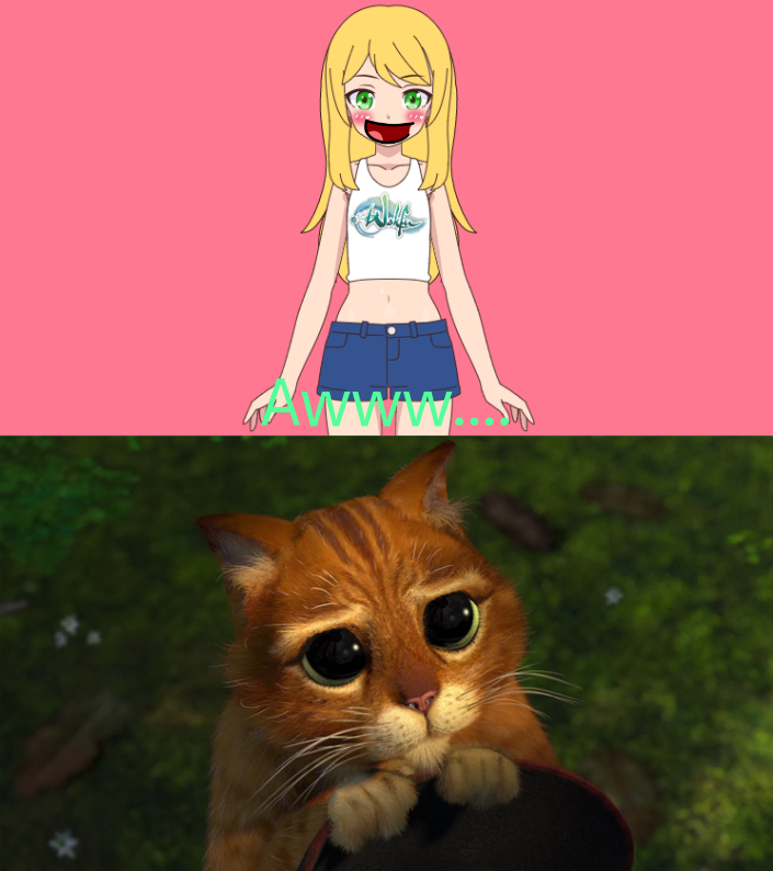 Sylvie Mercier Finds Puss Cute by jacobstout on DeviantArt