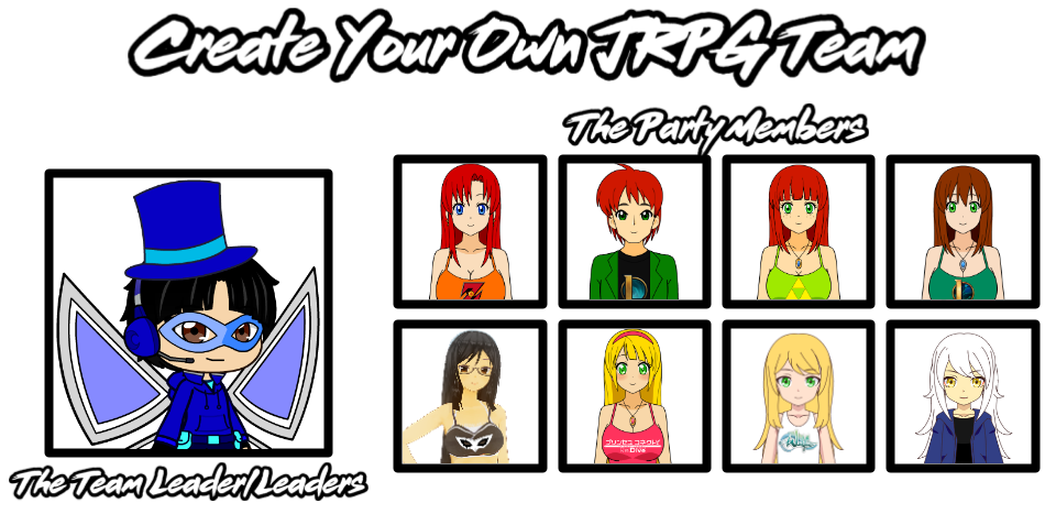 My JRPG Team Meme by jacobstout on DeviantArt
