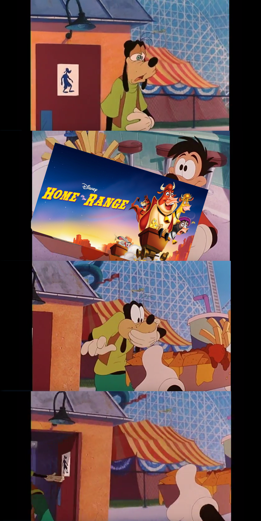 Max Makes Goofy Sick with Home on the Range by jacobstout on DeviantArt